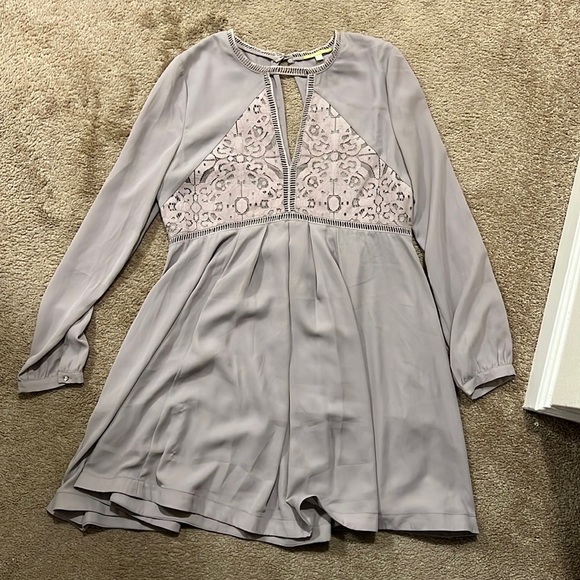Gianni Bini | Dresses | Gianni Bini Grey Dress | Poshmark